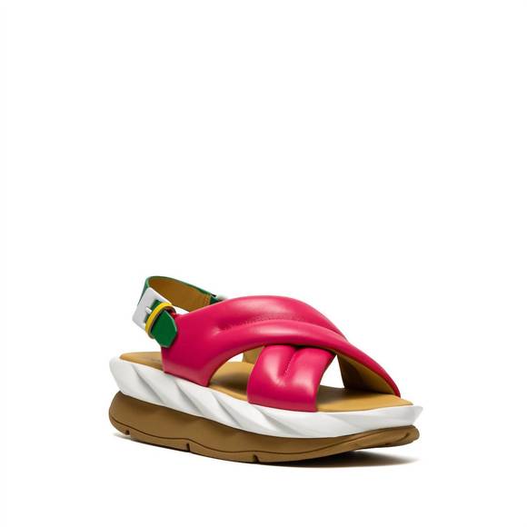 4CCCCEES | Shoes | New 4ccccees Womens Mellow Moa Sandals In Fuchsia ...